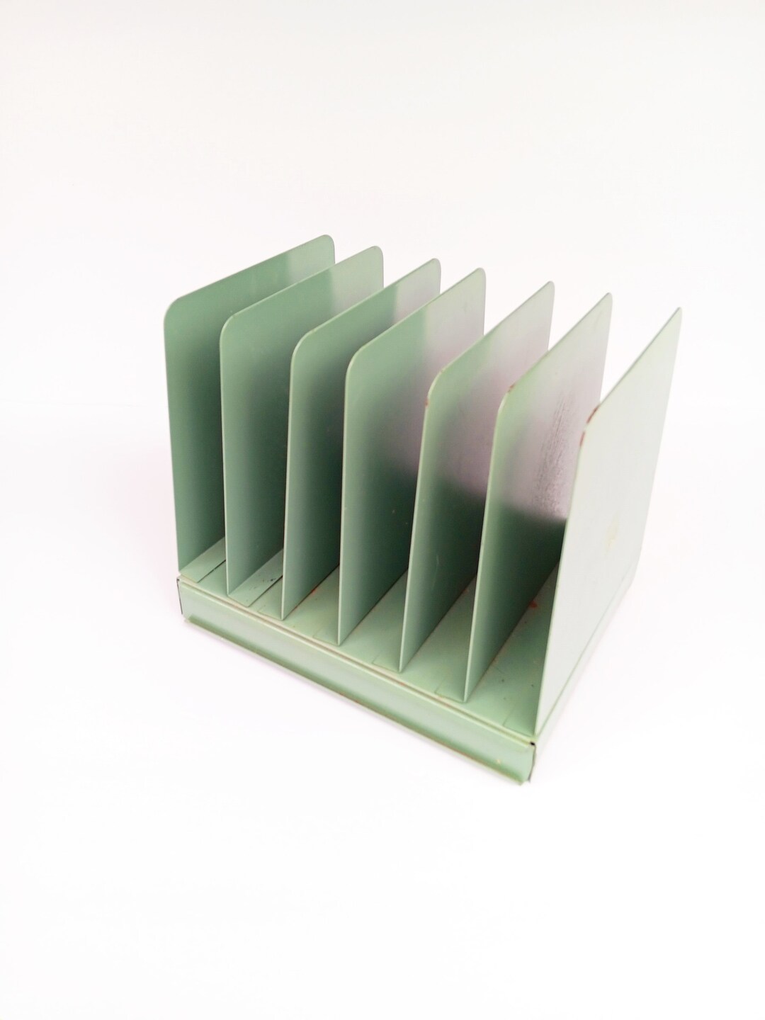 Industrial Desktop Paper Mail Organizer 6 Slots - Etsy