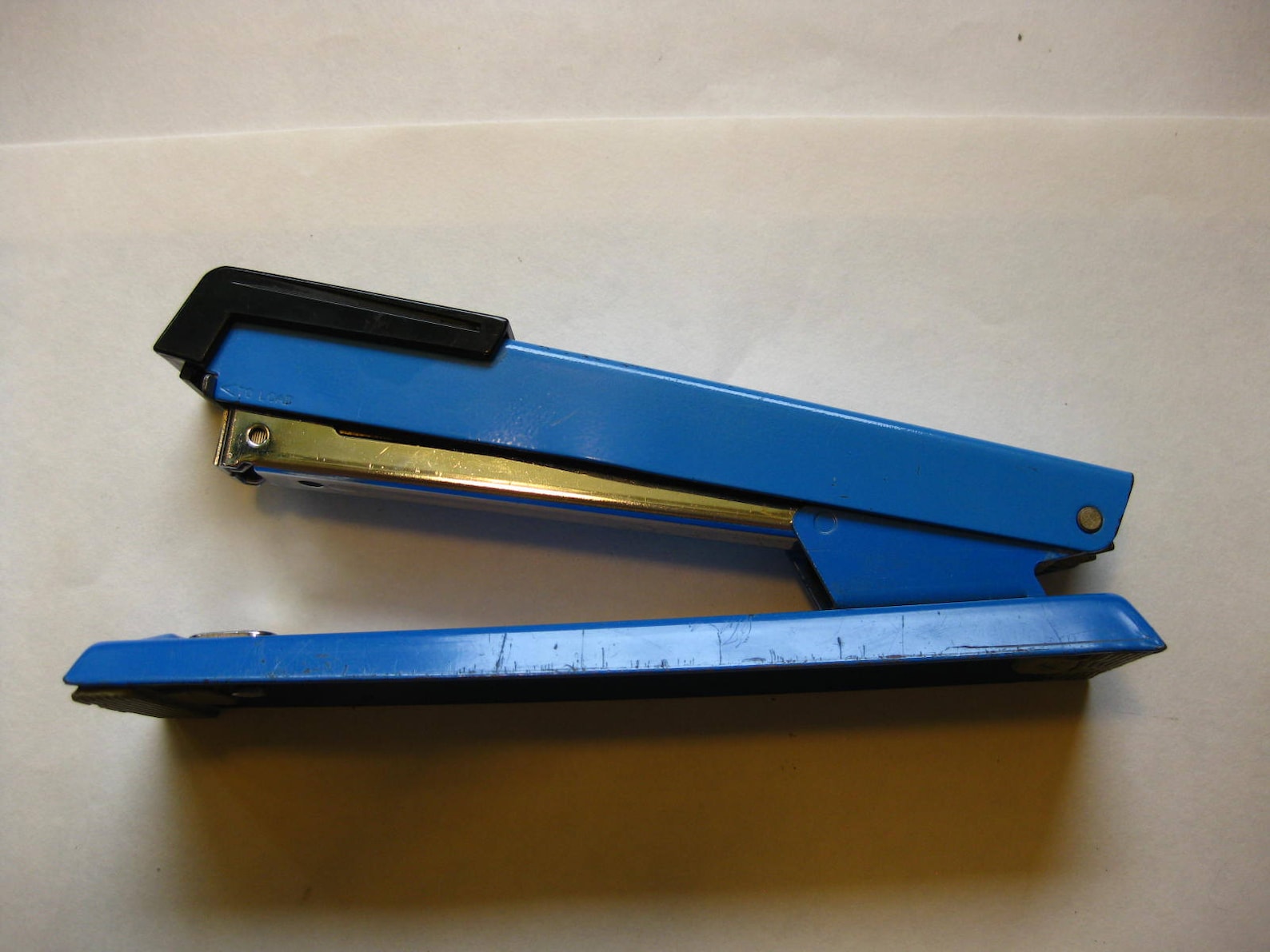 Vintage Bates 550 Blue Stapler "equitable", Sleek Shape, Working Order ...