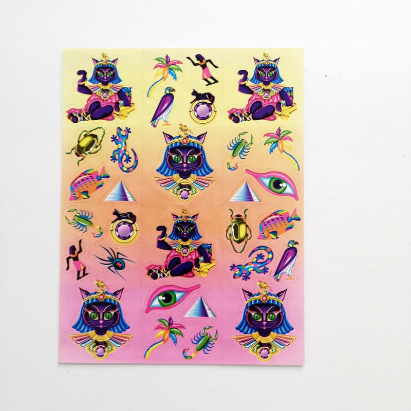 Lisa Frank Stickers - Etsy