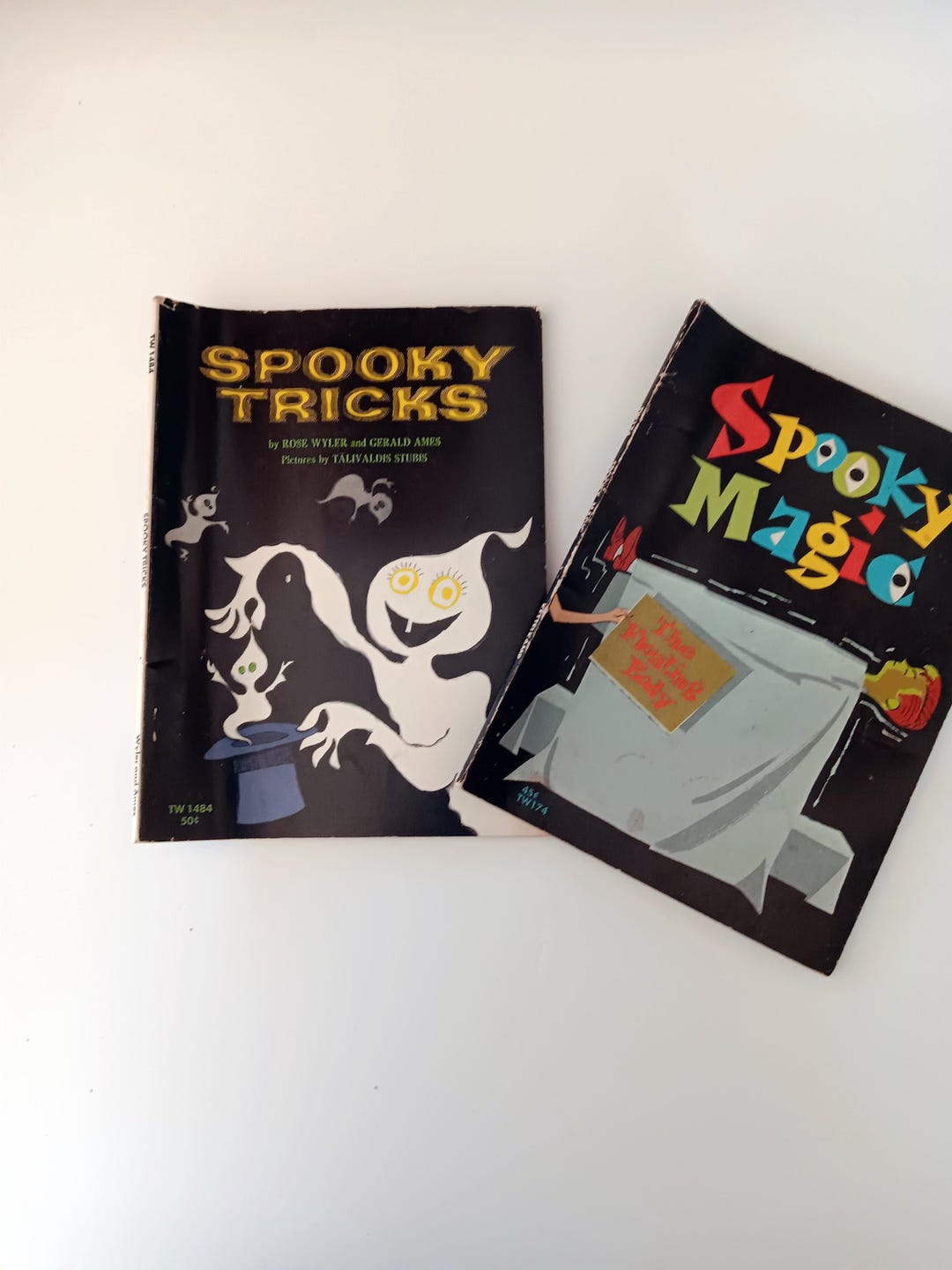 Spooky Set Spooky Magic and Spooky Tricks Vintage Scholastic - Etsy