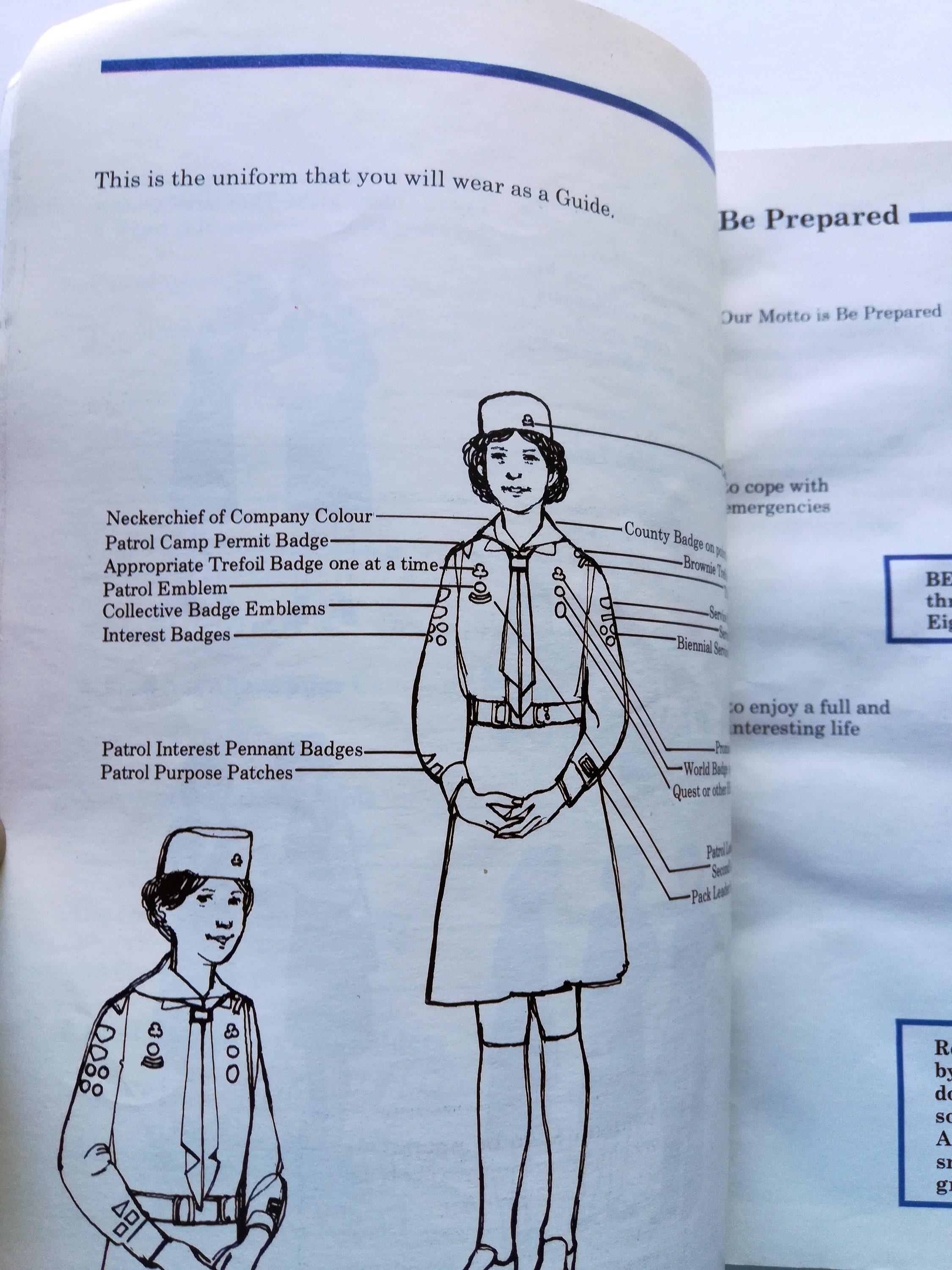 The Girl Guides Association The Guide Handbook | Etsy
