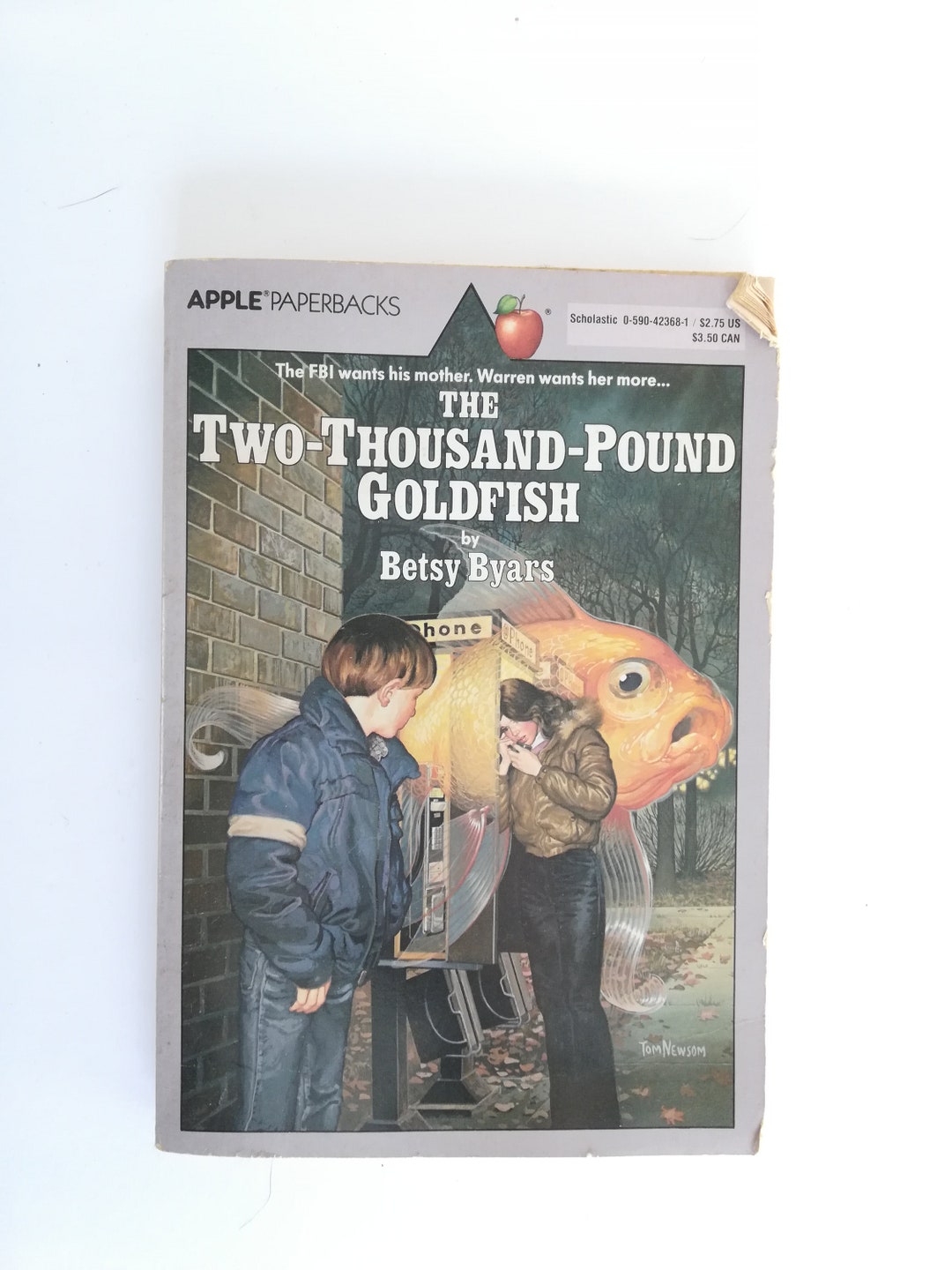 The Two-thousand Pound Goldfish by Betsy Byars, Apple Paperback ...