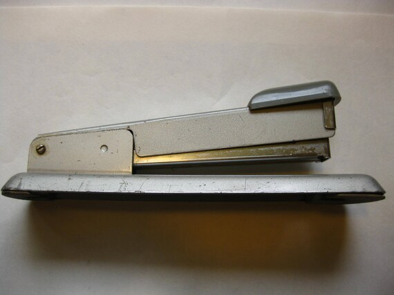 Bates 56 Desk Stapler Industrial Design Sleek Shape Working | Etsy