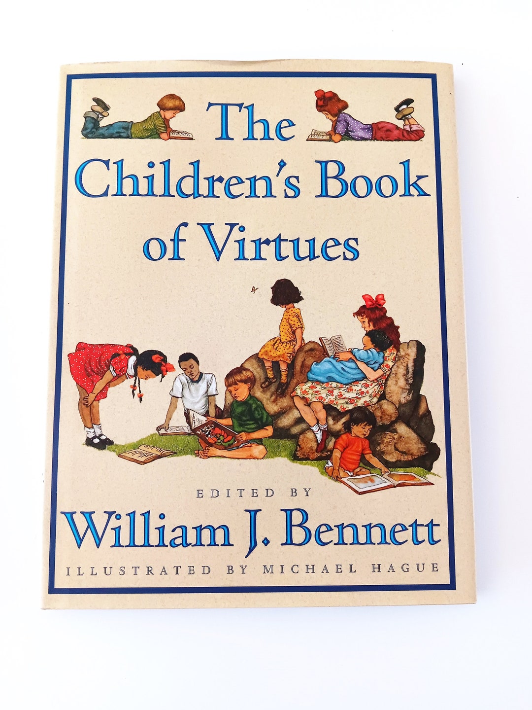 The Children's Book of Virtues by William Bennett 1995 Hardcover - Etsy
