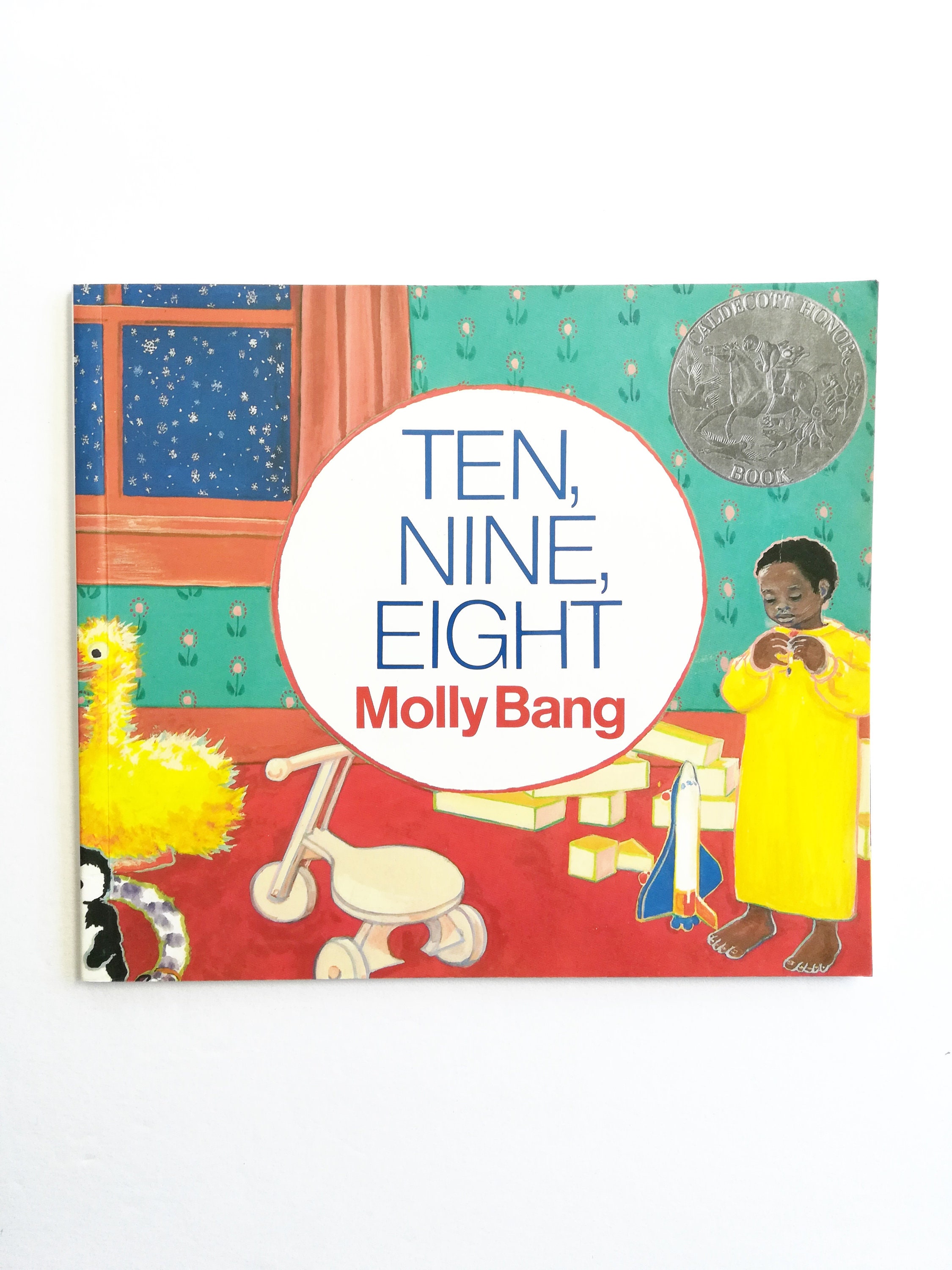 Ten Nine Eight by Molly Bang 1983 Caldecott Book Softcover - Etsy
