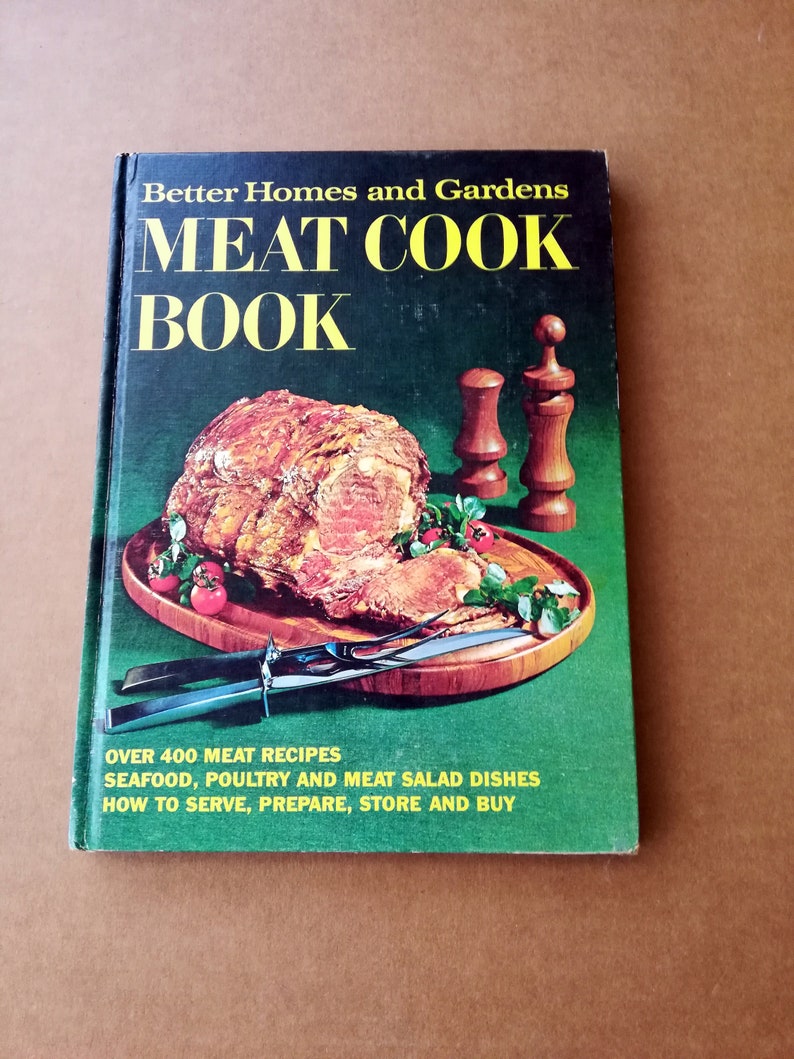 Meat Cook Book Better Homes and Gardens 1970 400 Meat - Etsy