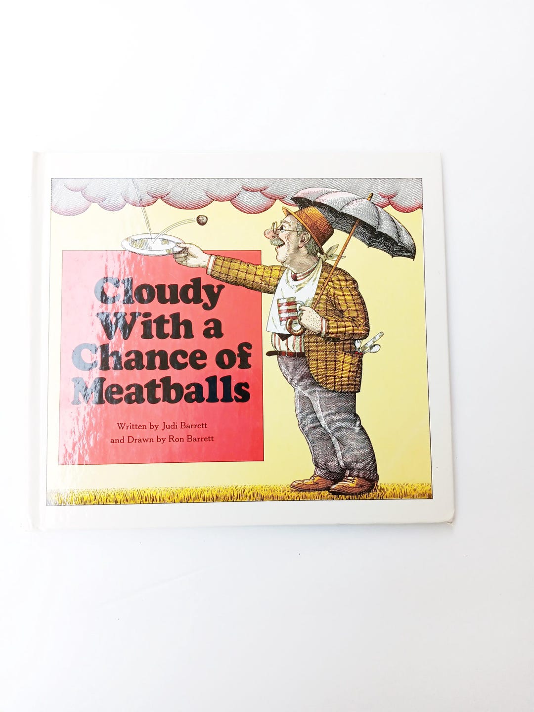 Cloudy With a Chance of Meatballs by Judi Barrett Drawn by Ron Barrett ...