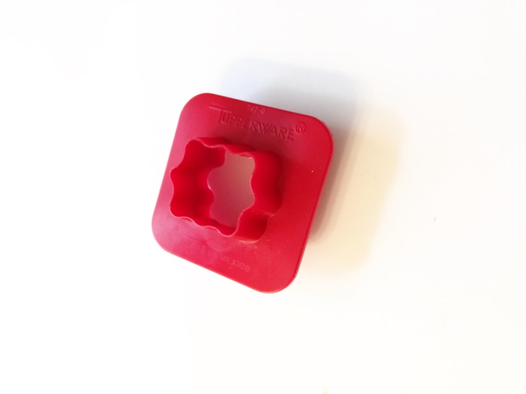 Red Tupperware Canape Cutter - Etsy
