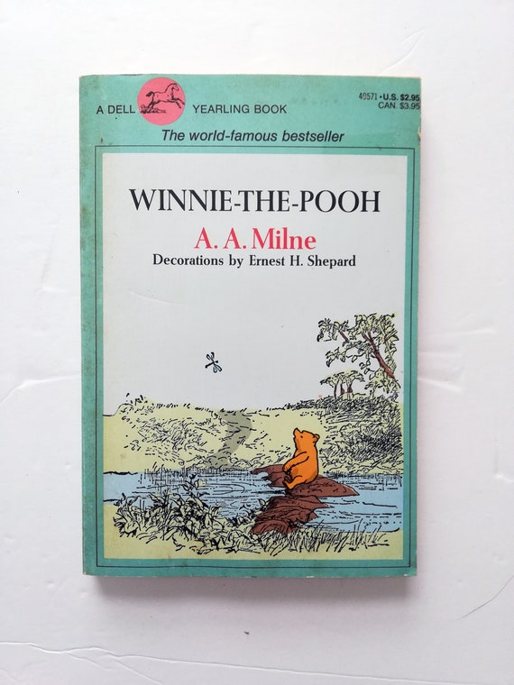 Winnie-the-pooh A.A. Milne Ernest H Shepard Illustrations | Etsy