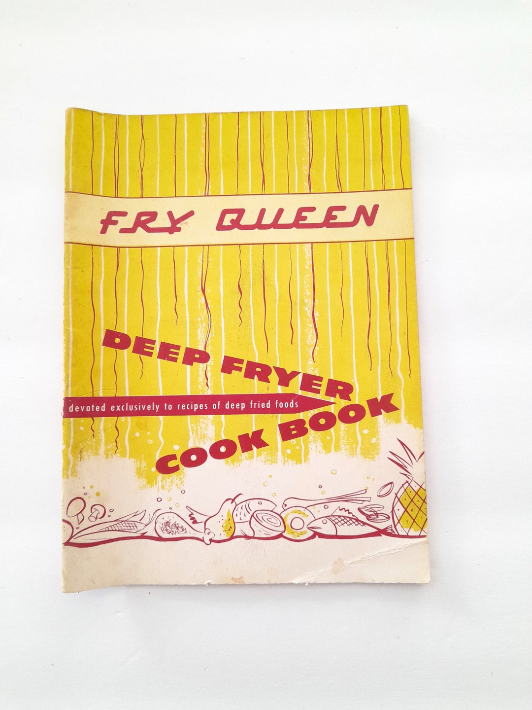 Fry Queen Deep Fryer Cook Book Booklet - Etsy