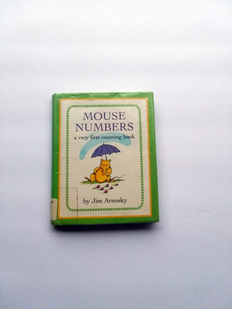 Mouse Numbers a Very First Counting Book by Jim Arnosky 1999 - Etsy