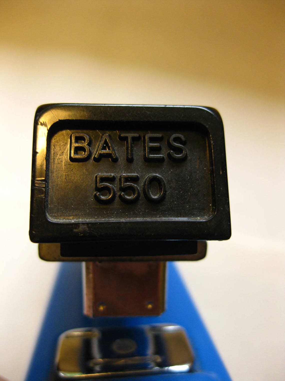 Vintage Bates 550 Blue Stapler equitable Sleek - Etsy