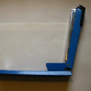 Vintage Bates 550 Blue Stapler "equitable", Sleek Shape, Working Order ...