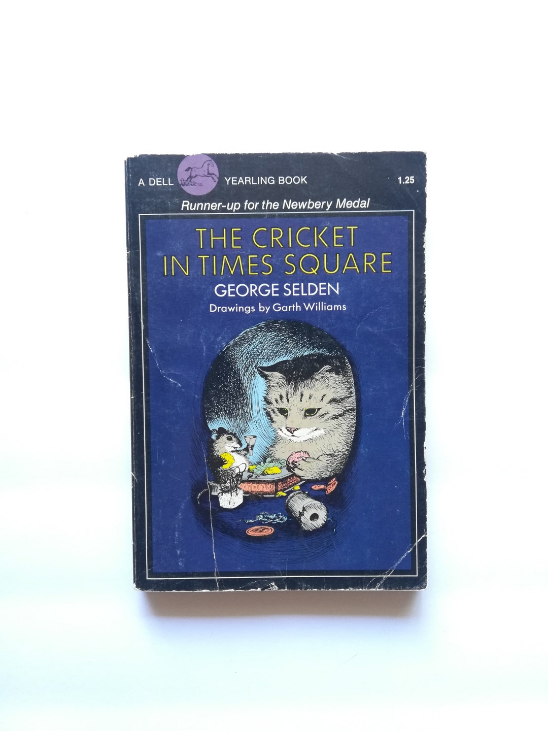The Cricket of Times Square by George Selden A Dell Yearling Paperback ...
