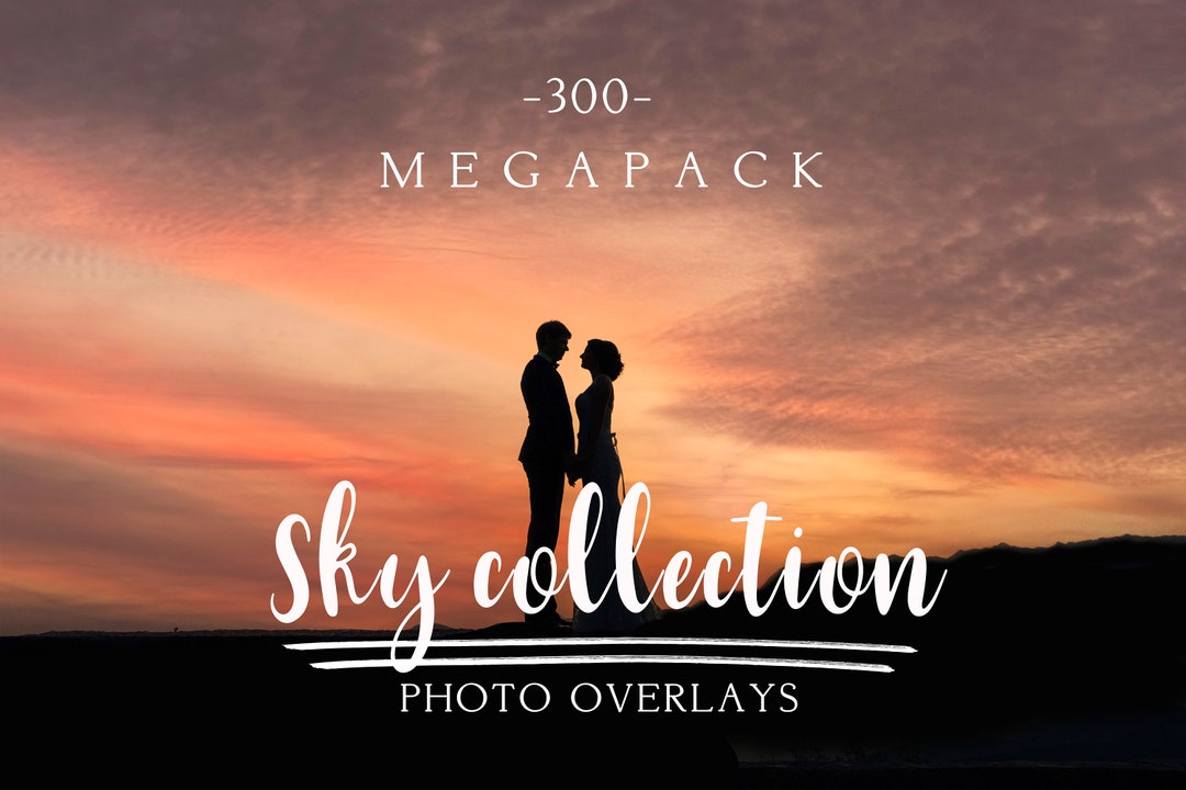 300 Sky Collection Megabundle Photo Overlays - Etsy