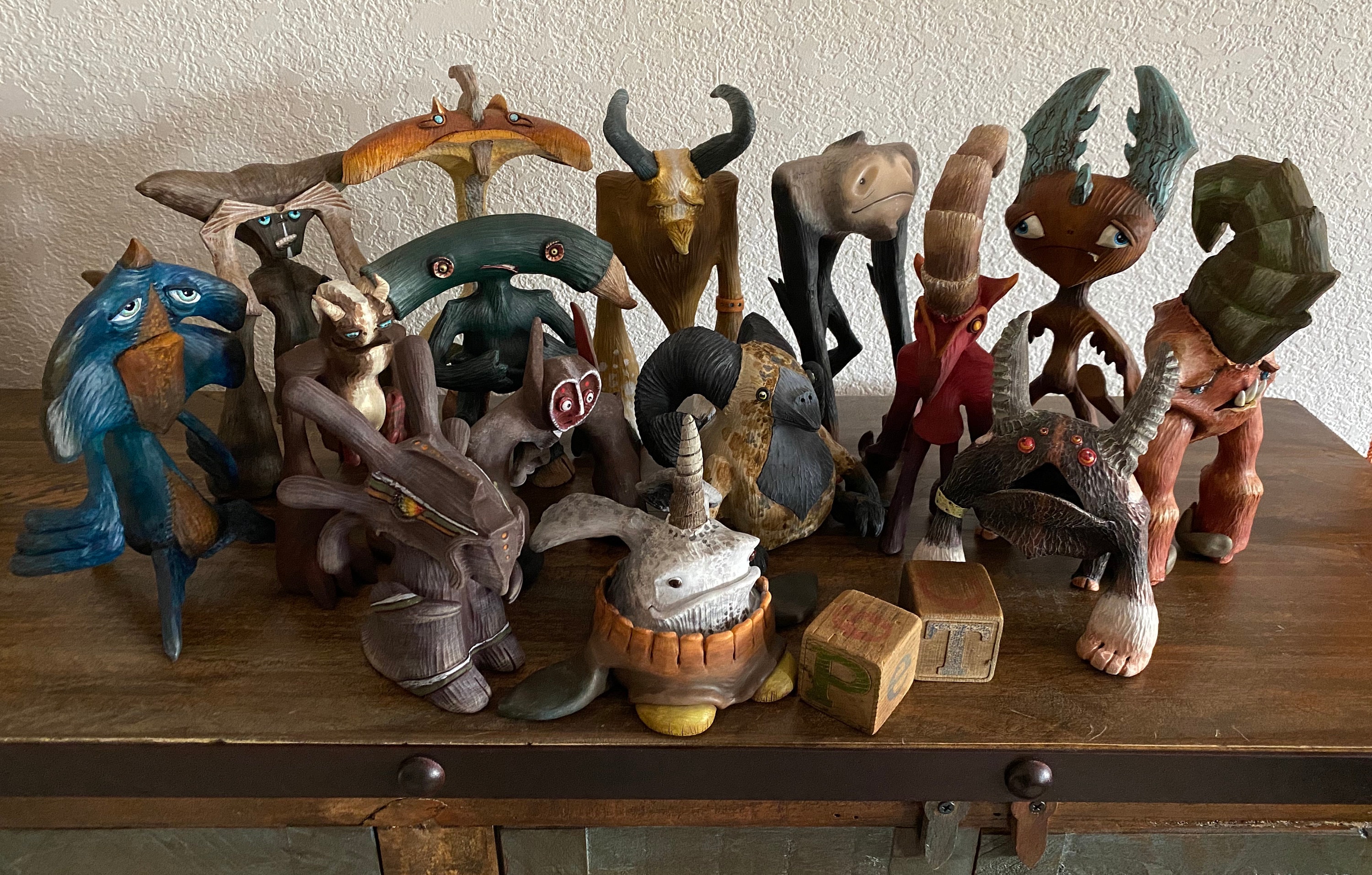 Graham Polymer Clay Creature de LesserBeings - Etsy España