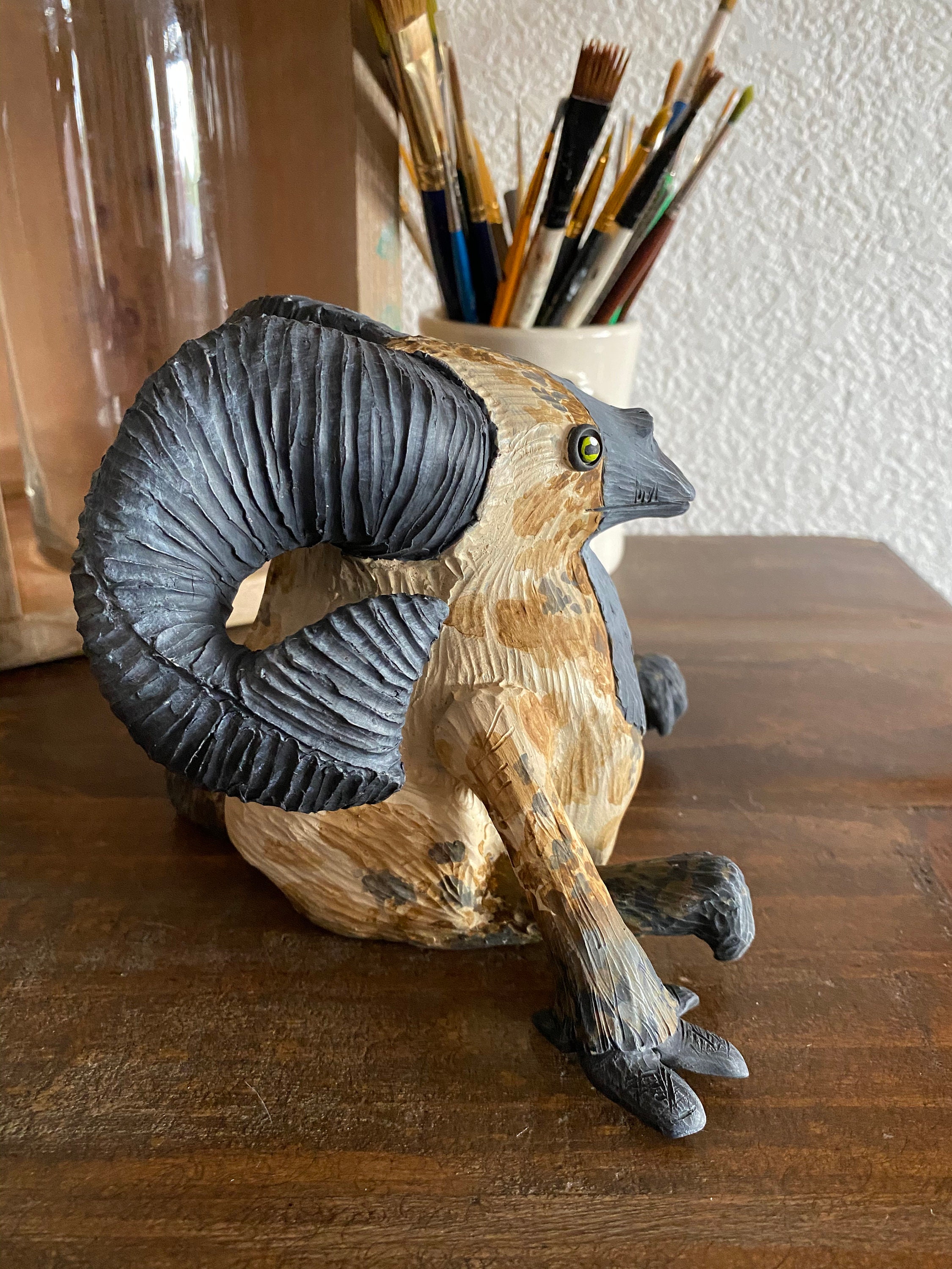 Graham Polymer Clay Creature de LesserBeings - Etsy España