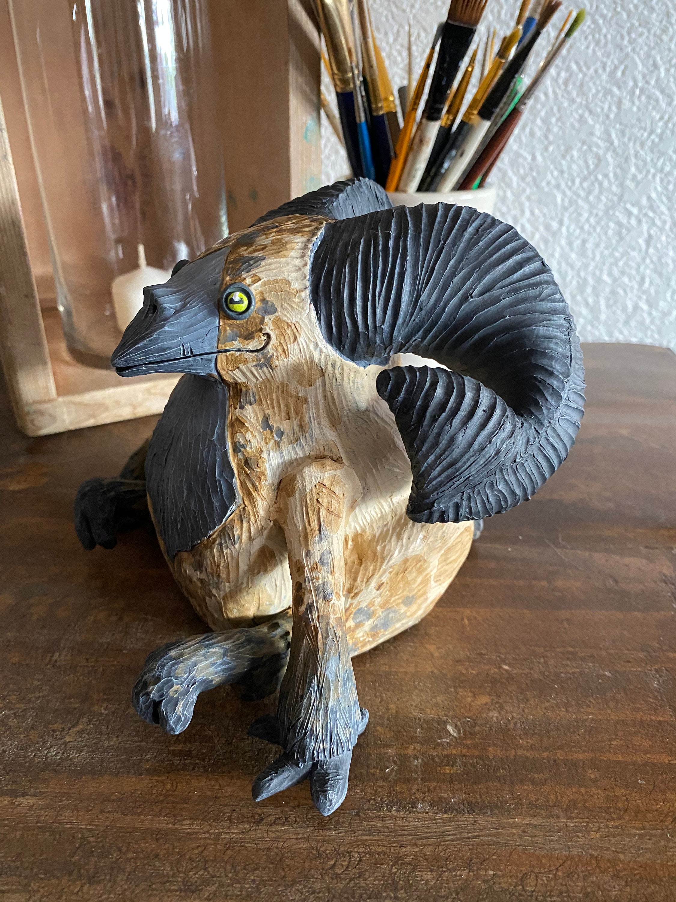 Graham Polymer Clay Creature de LesserBeings - Etsy España