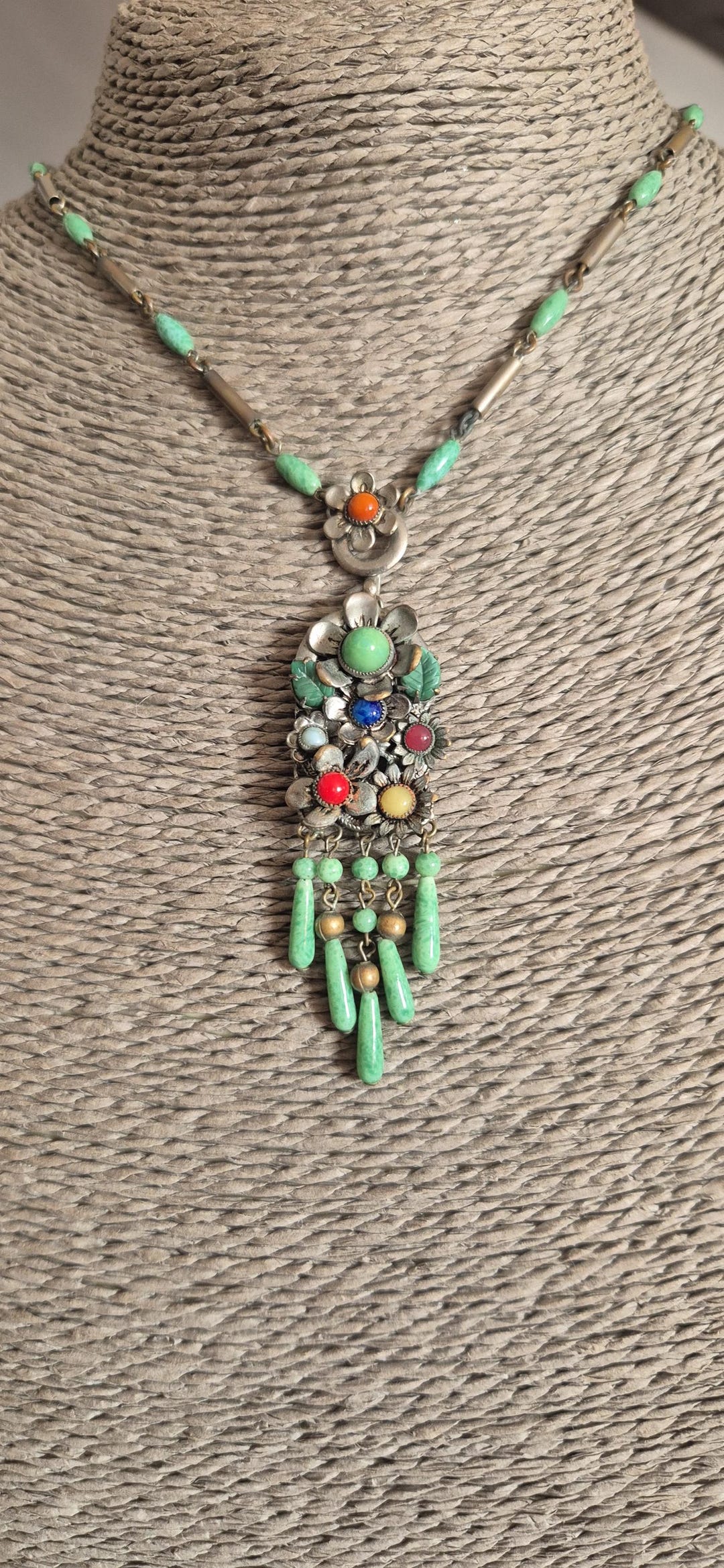 A Stunning Neiger Necklace From the Bouquet Line, Flowers & Leaves. - Etsy