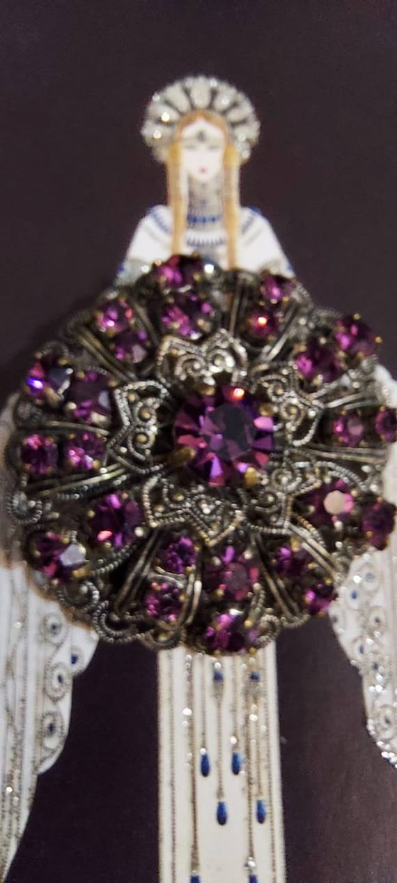 Glittering 1930s rhinestone - Gem