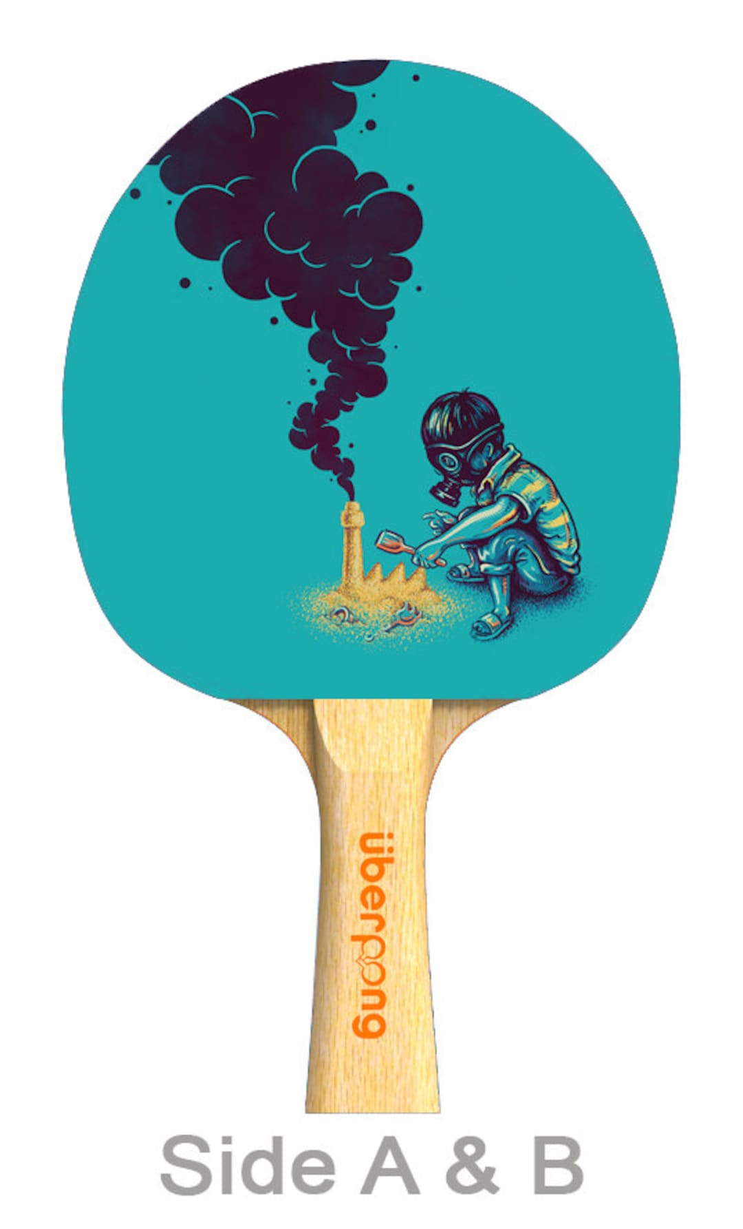 Designer Sand Made Ping Pong Paddle Table Tennis Custom - Etsy