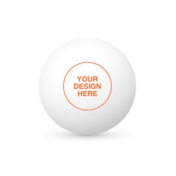 1 or 3 Star Custom Ping Pong Balls and Beer Pong Balls Add a - Etsy