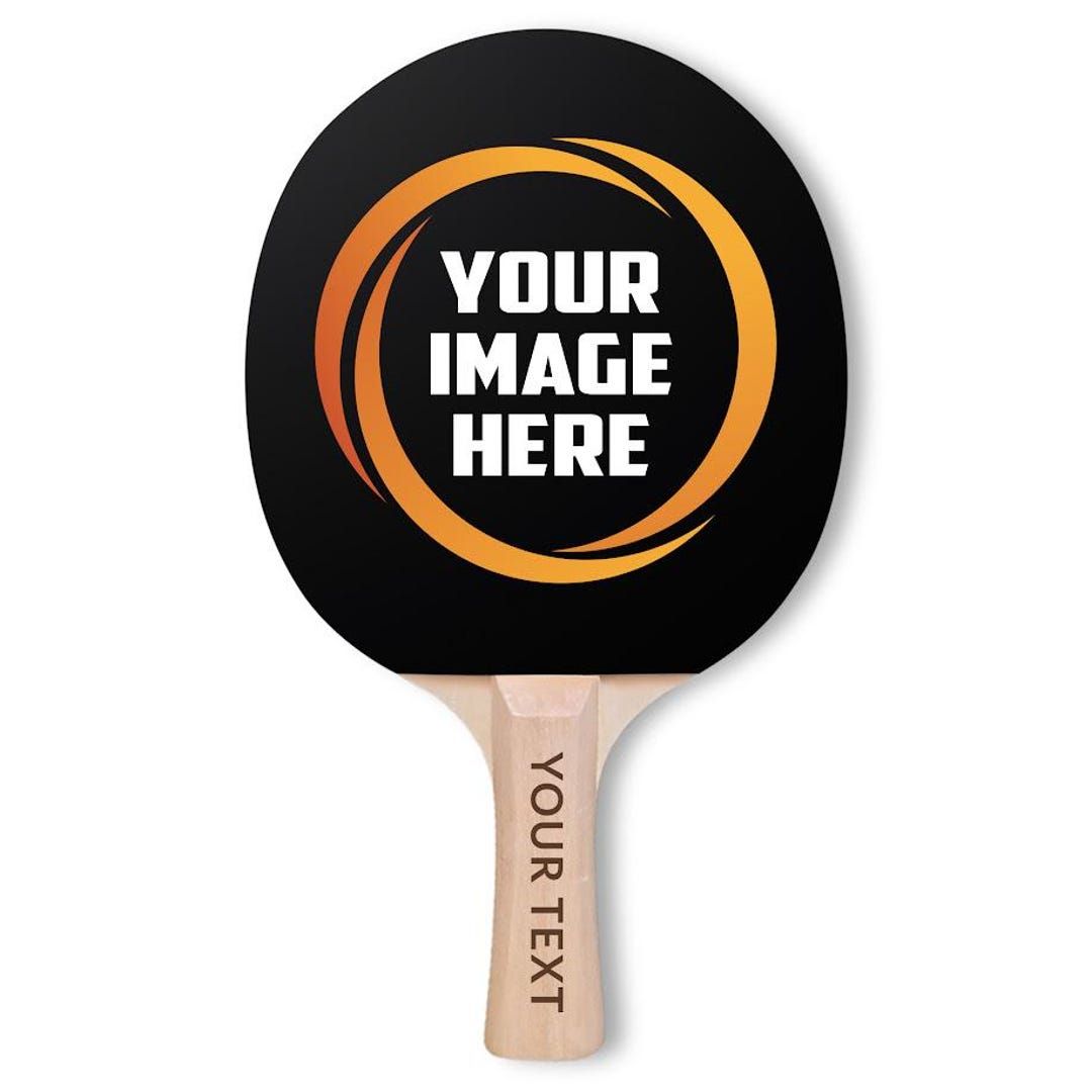 Custom Ping Pong Paddle With Photo, Personalized Table Tennis Racket ...