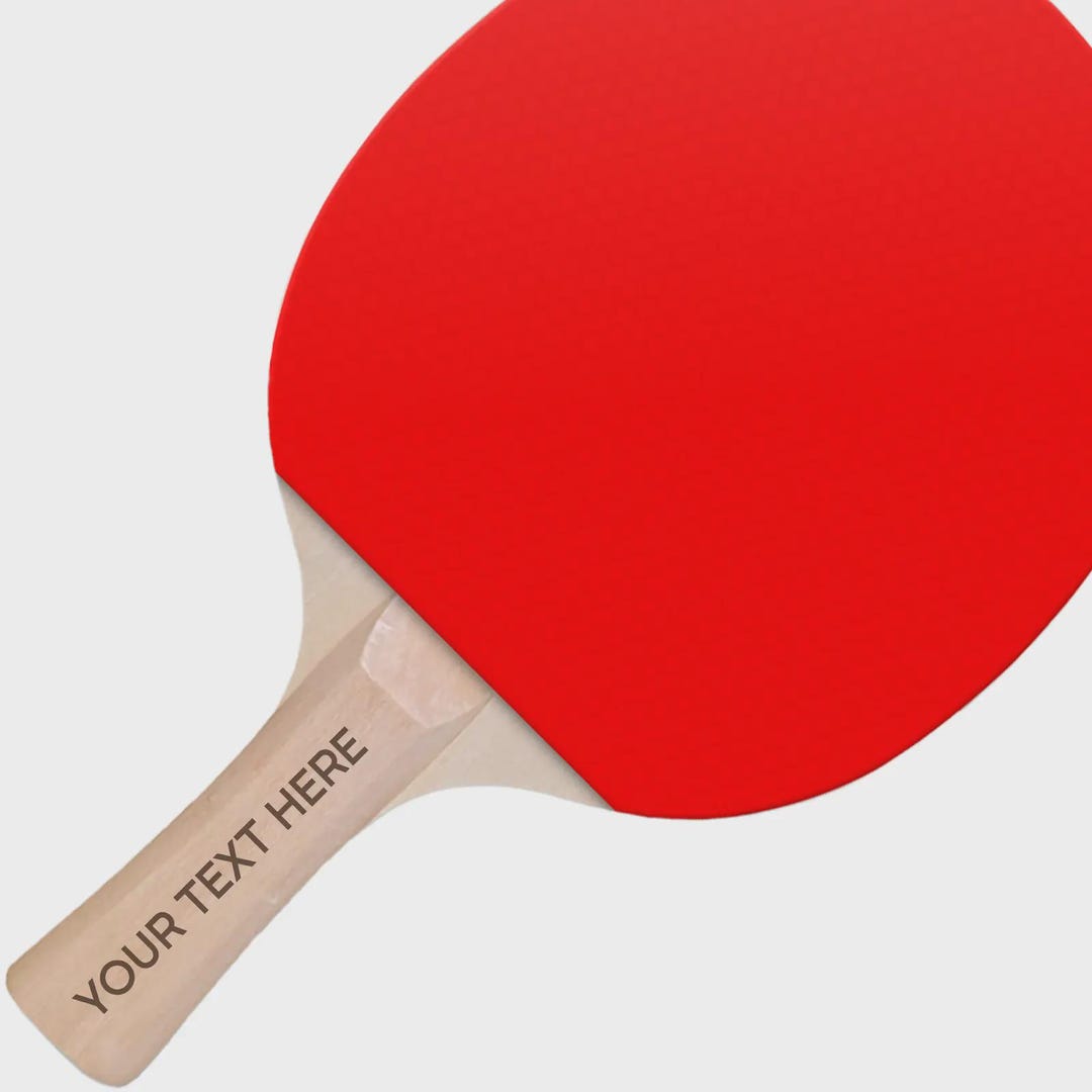 Custom Paddle Ping Pong Table Tennis Personalized Engraving - Etsy
