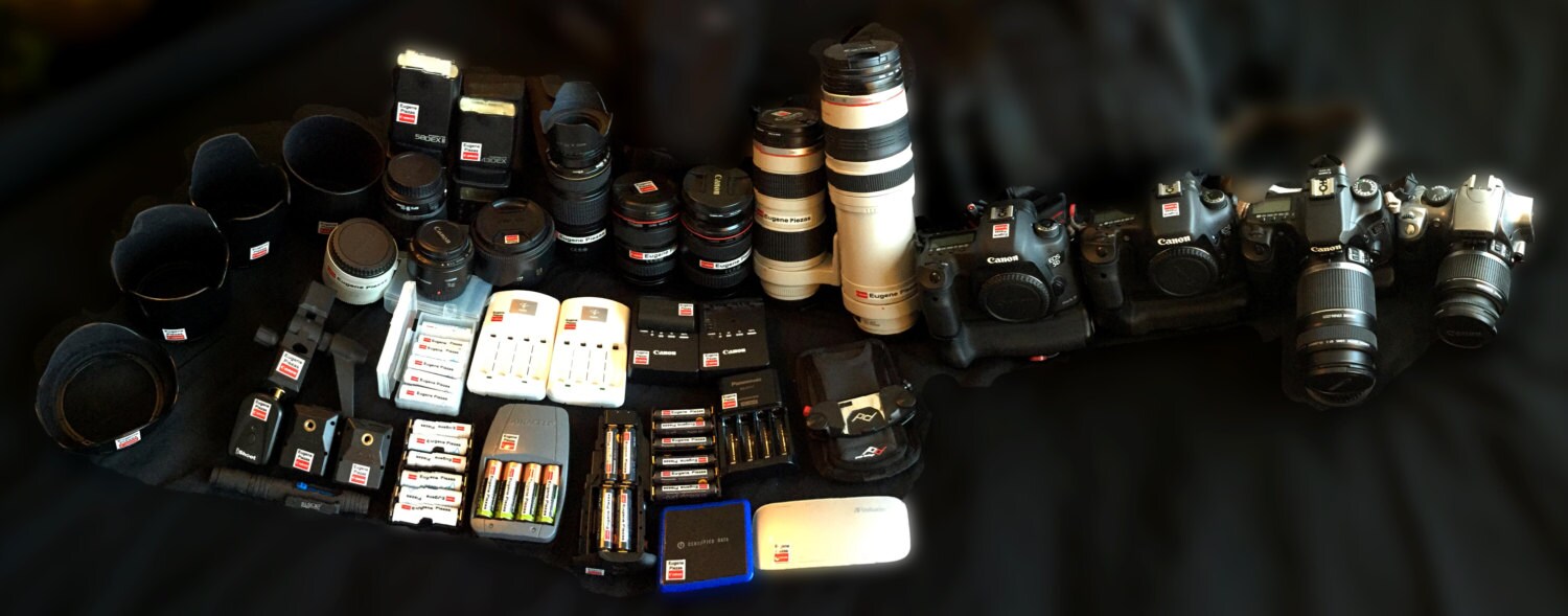 Custom Waterproof 3M Sticker Labels for Your Photo Accessories, Canon ...