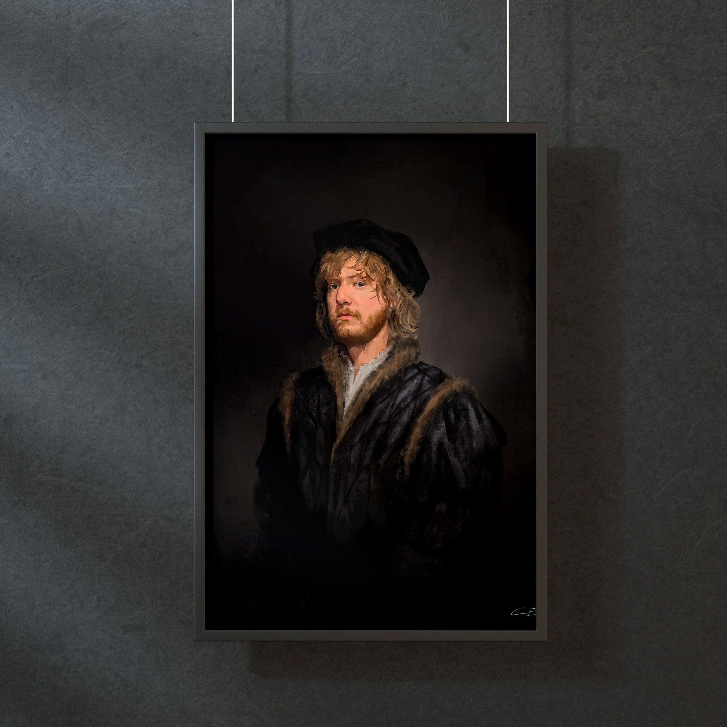 Custom Historical Portrait From Photo Painting | Custom Painting ...