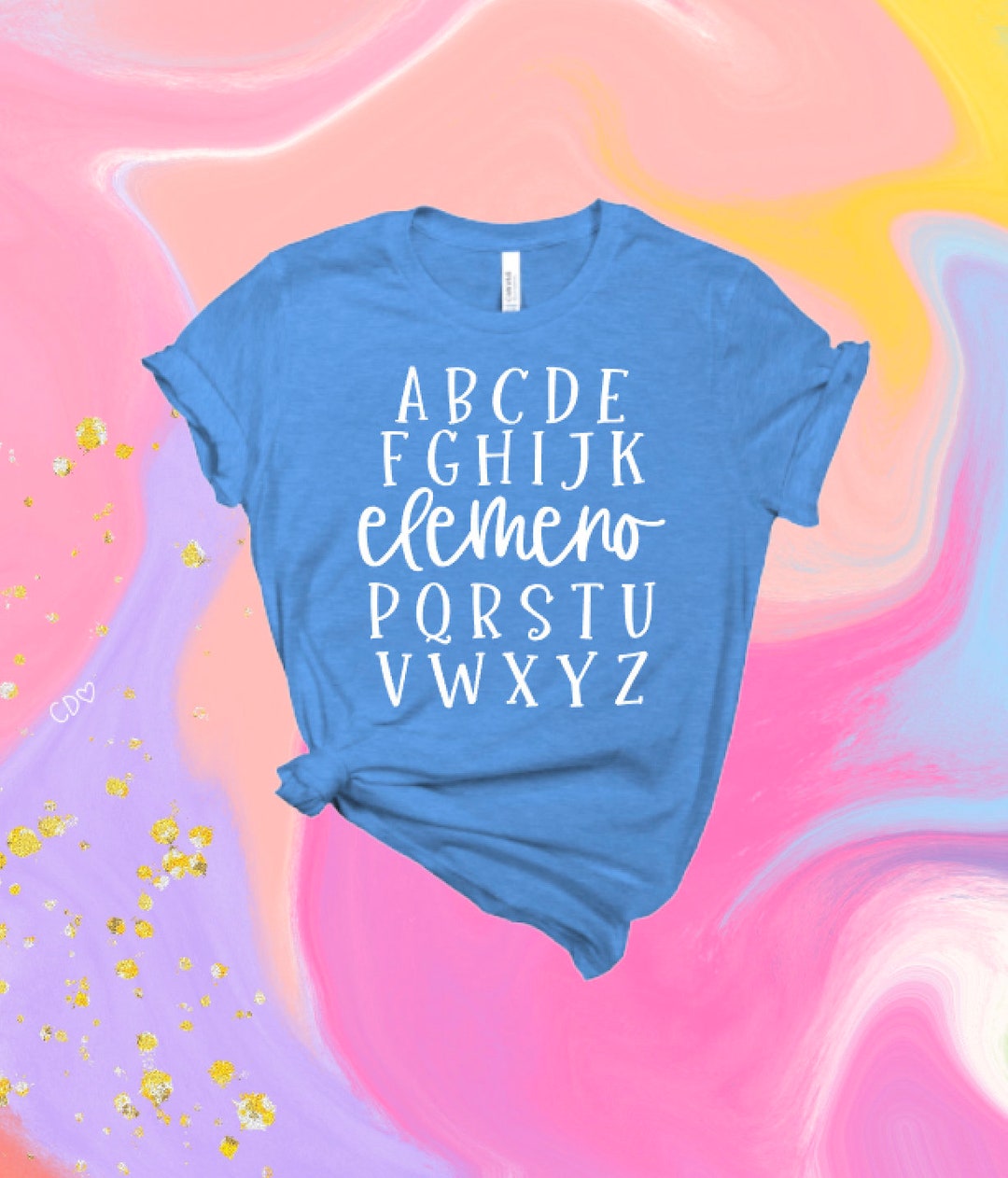 Funny Alphabet Elemeno Tee PNG, SVG, Digital Download, Teacher Gift ...