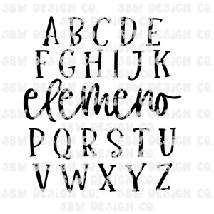 Funny Alphabet Elemeno Tee PNG, SVG, Digital Download, Teacher Gift ...