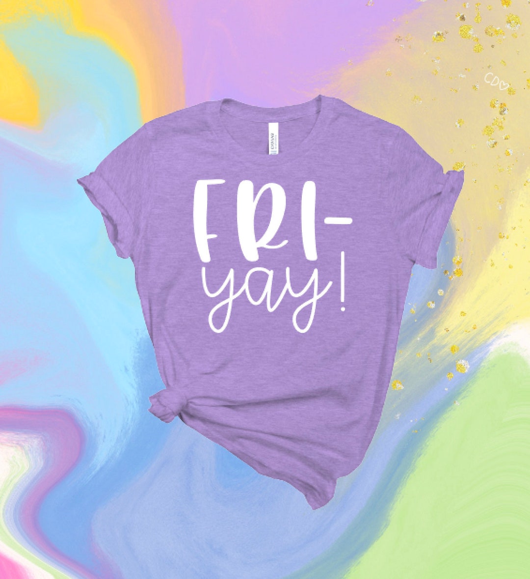 Happy Friday Friyay Tee PNG, SVG, Digital Download, Teacher Gift ...