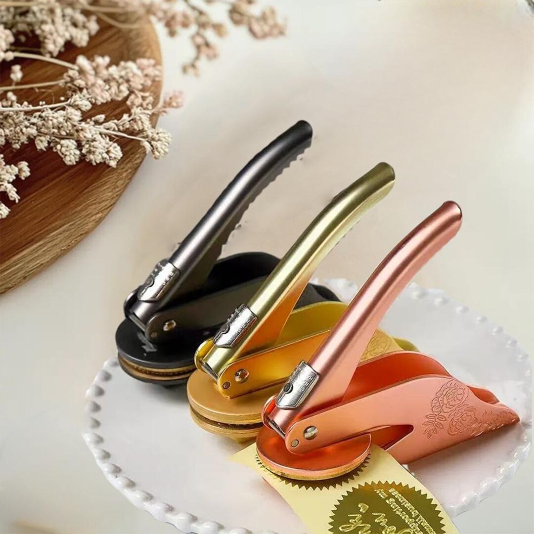 Personalized Wedding Embosser, Napkin Embosser, Monogram Embosser, for ...