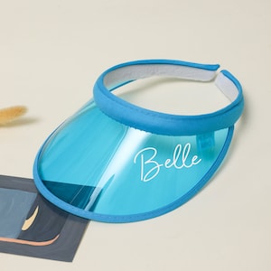 Custom Plastic Sun Visors, Bridesmaids Sun Visor, Bachelorette Beach ...