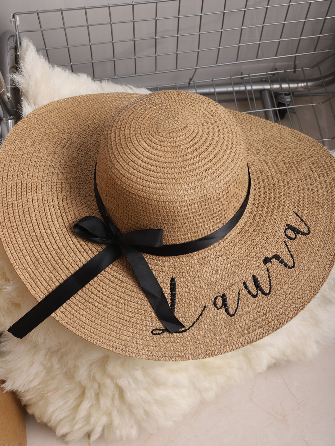 Personalized Floppy Beach Hats，mrs. Beach Hat, ，bridesmaid Gift, Summer ...