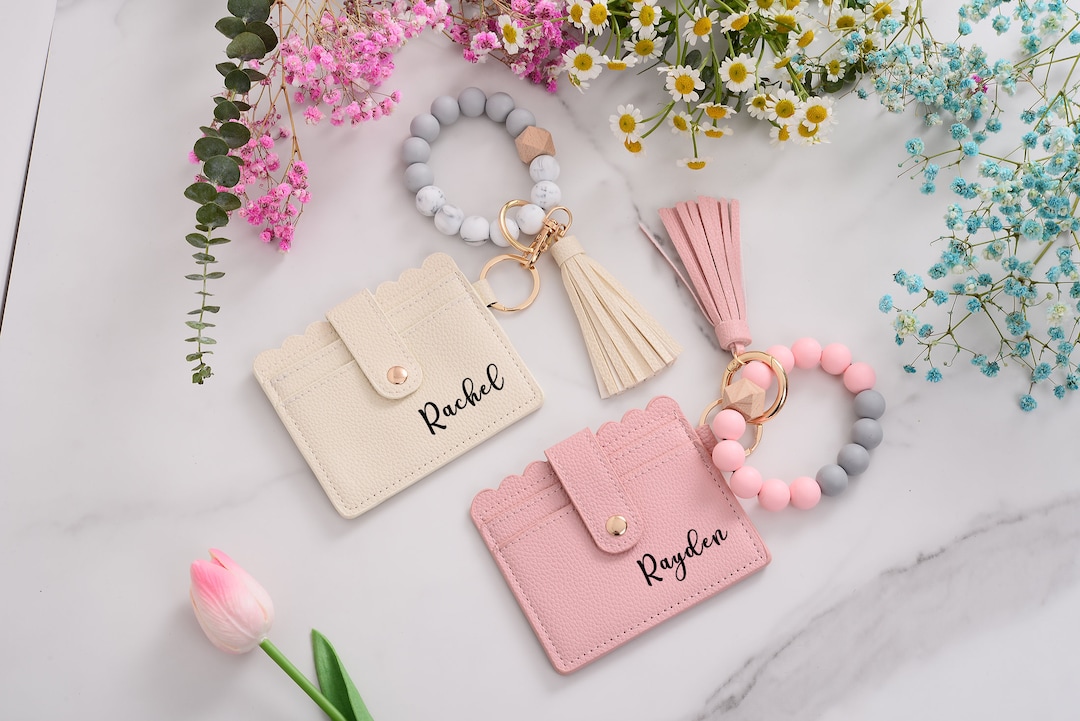 Personalized Soft Leather Bifold Wallet for Women Evening Clutch，credit ...