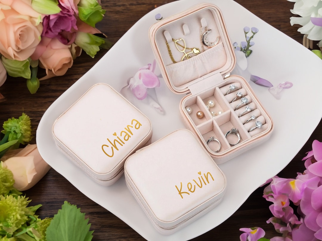Personalized Jewelry Box Custom Jewelry Boxes Bridesmaid Jewelry Box ...