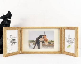 Triple Folding Photo Frame - Etsy UK