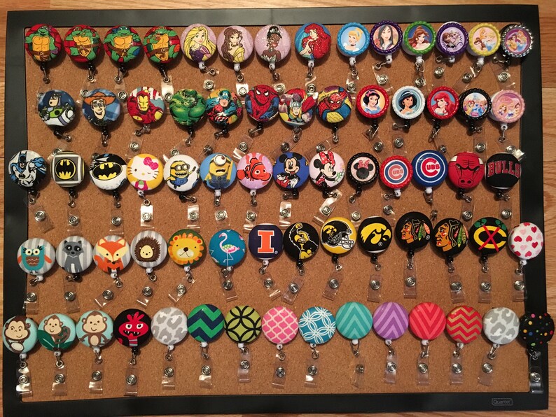 Olaf Badge Reel ID Holder - Etsy