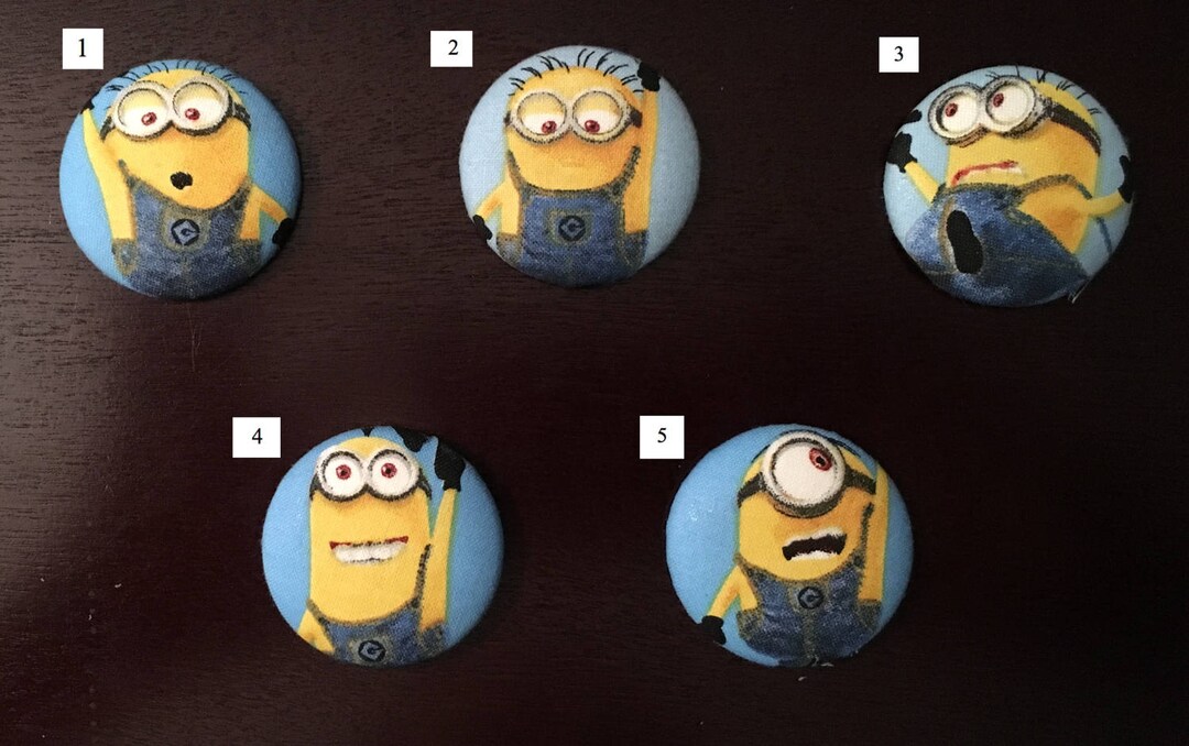 Minions Badge Reel ID Holder - Etsy
