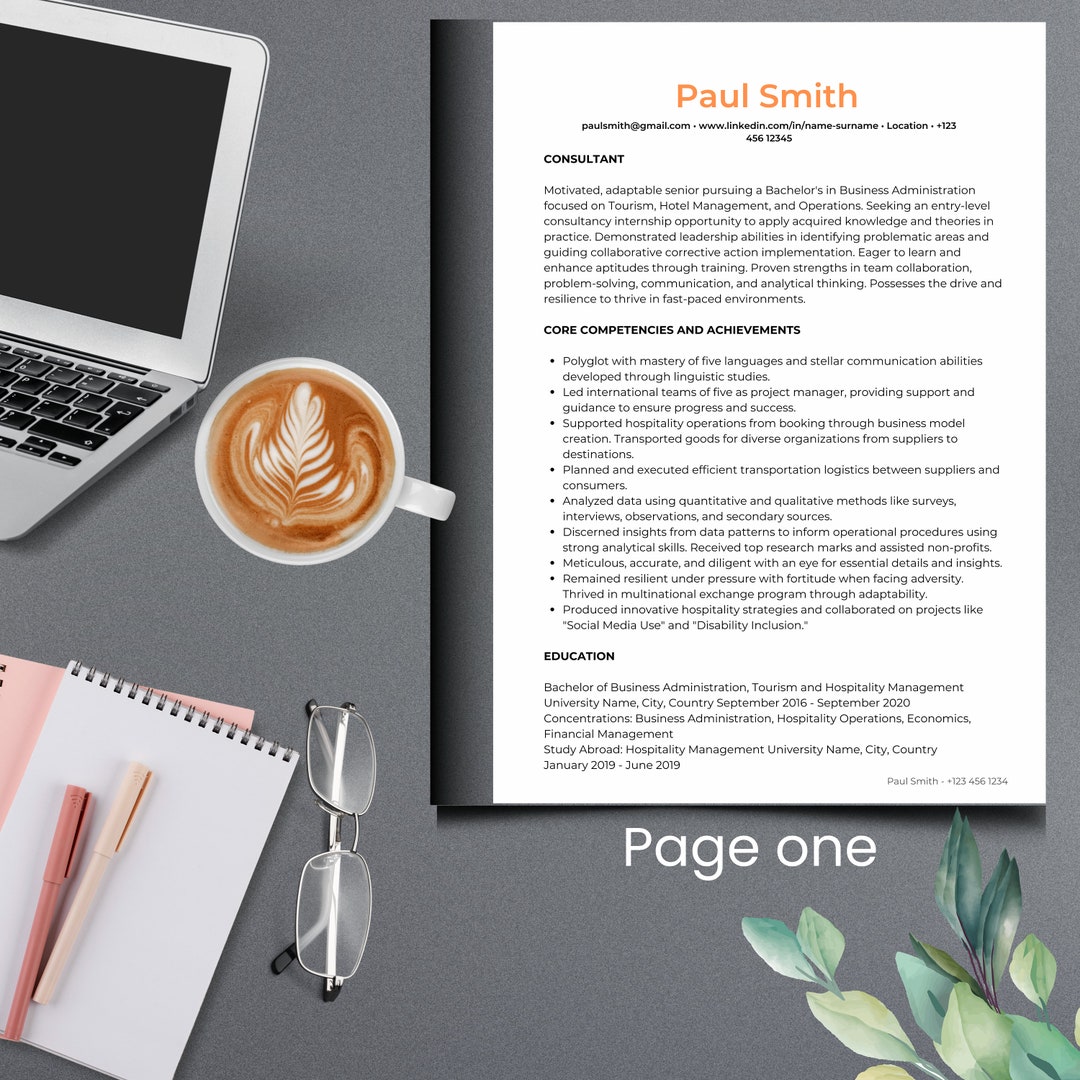 Resume Template | Modern Resume | Word Resume Template | CV Template ...