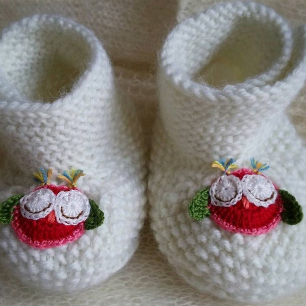 Wool Baby Booties - Etsy
