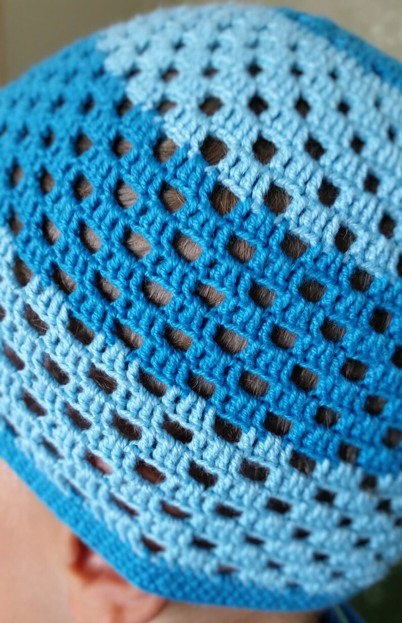 Blue Crochet Hat for Boy, Boy Cap, Hats for Boys, Handmade Hat for Boy ...