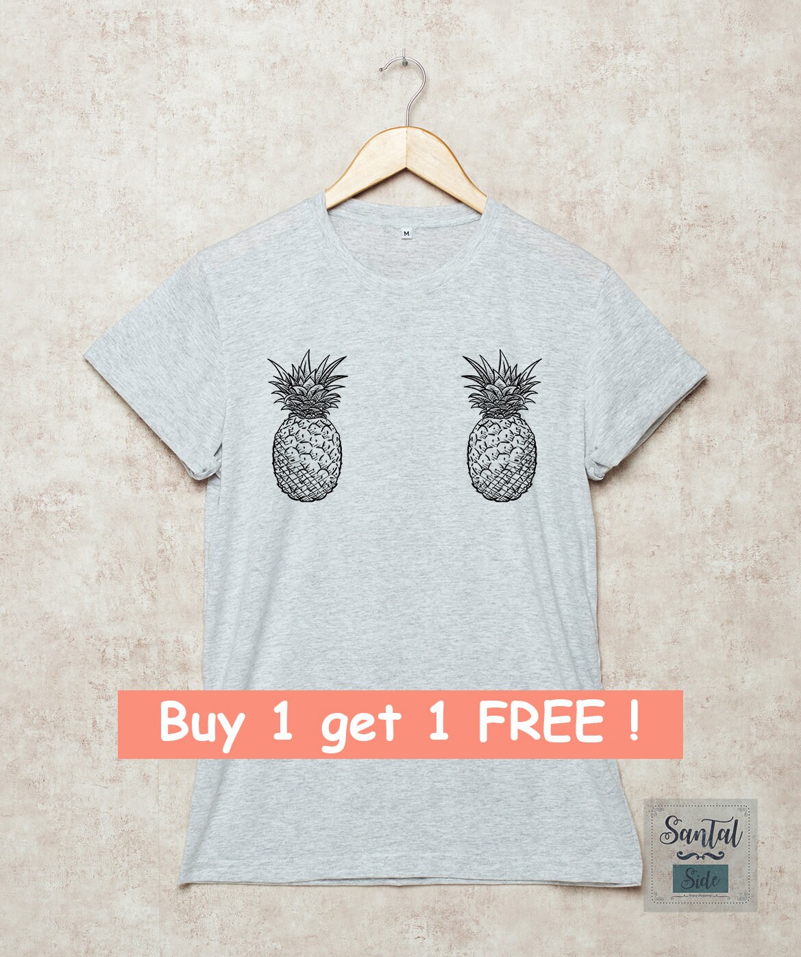 Pineapple Shirt Pineapple Boobs T Shirts Pineapple T Shirt Etsy