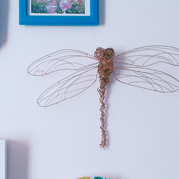 Wire Dragonflies - Etsy
