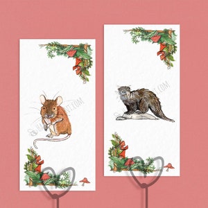 Illustrated Woodland Animal Table Numbers - Etsy UK