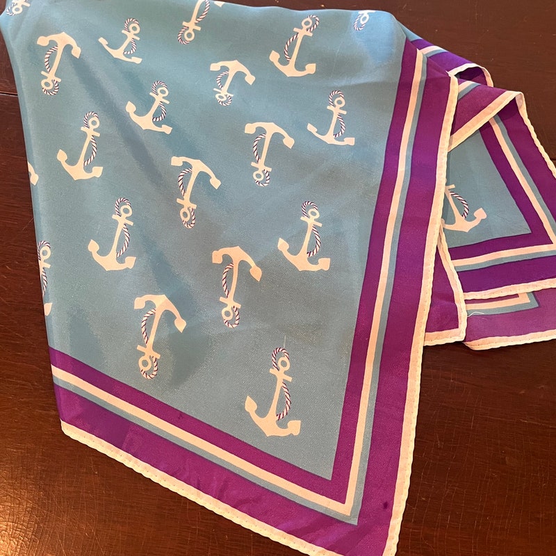 Nautical Scarf - Etsy