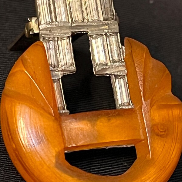 Bakelite Dress Clips - Etsy