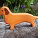 Wooden Dog, Flecked Dog, Dog Figurine, Wooden Animals, Wooden Dogs, Dog ...